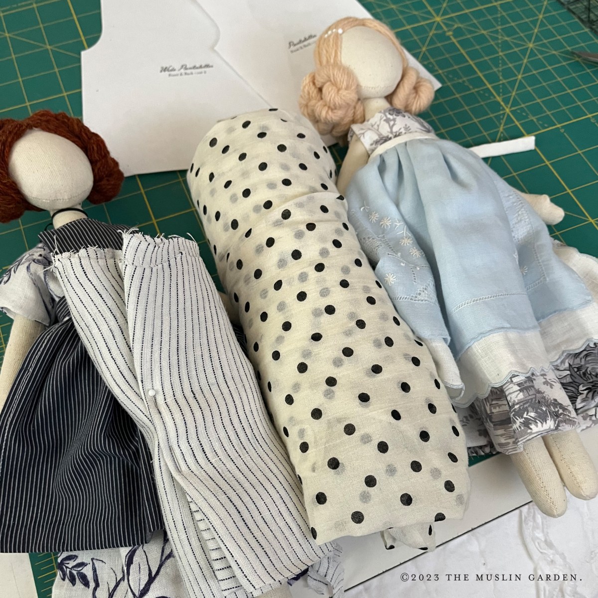 Making My Own Patterns — A Doll Muslin – THE MUSLIN GARDEN