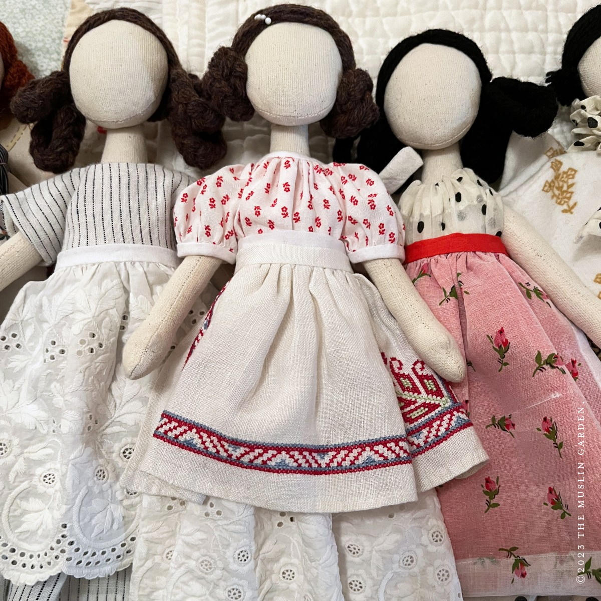 Making My Own Patterns — A Doll Muslin – THE MUSLIN GARDEN